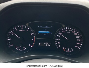 Car Speedometer Odometer Stock Photo 701927863 | Shutterstock