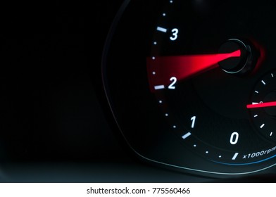 Car Speedometer When Accelerating Pedal Metal Stock Photo 775560466 ...