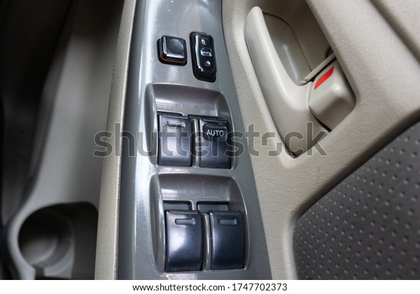 Car Window Button Interior View Stock Photo 1747702373 | Shutterstock