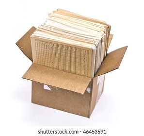 Cardboard Box Document Stock Photo 46453591 | Shutterstock