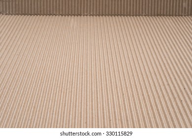 Cardboard Corrugated Pattern Two Different Angles Stock Photo 330115829 ...