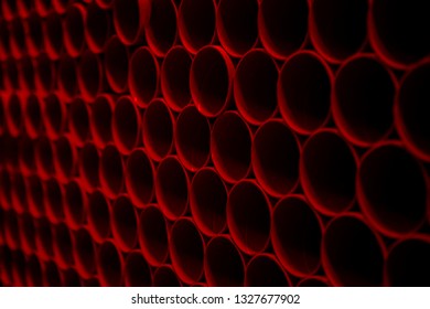 Cardboard Tubes Stack Red Tubes Stock Photo 1327677902 | Shutterstock