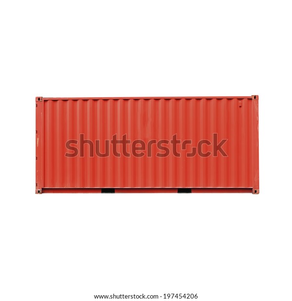 Cargo Container Front Side Stock Photo 197454206 | Shutterstock