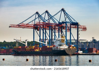 2,486 Container loading ship under Images, Stock Photos & Vectors ...