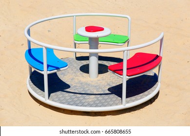 Carousel Playground Stock Photo 665808655 | Shutterstock