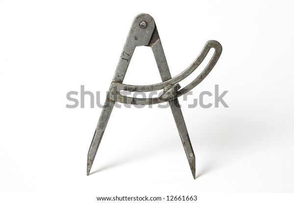 Carpenters Divider Isolated On White Clipping Stock Photo (Edit Now ...