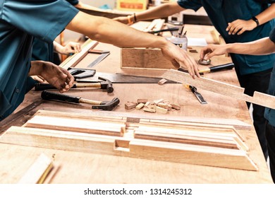 Carpentry Workshop Table Hardware Tool Raw Stock Photo 1314245312 ...