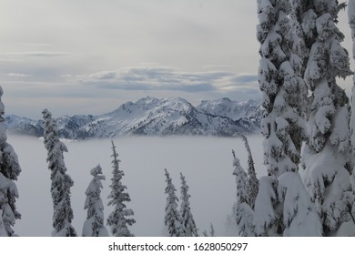 Cascade Mountain Range Back Side Stevens Stock Photo 1628050297 ...
