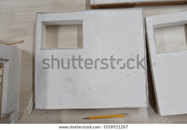 Cast Plaster Architectural Model Stock Photo 1058921267 | Shutterstock