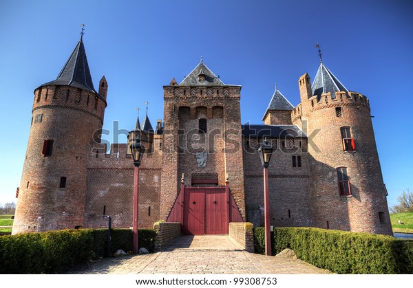 Castle Front Gate Stock Photo (Edit Now) 99308753