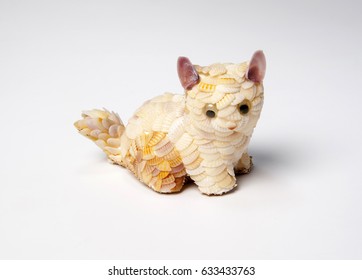 Cat Statue Made Shell Stock Photo 633433763 | Shutterstock