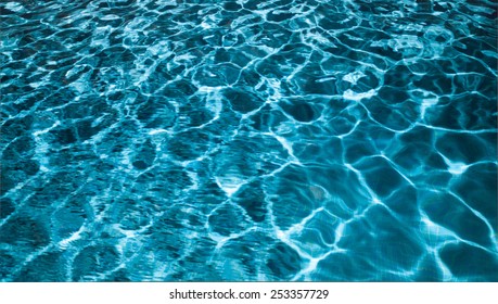 Caustic Patterns Pool Water Stock Photo (Edit Now) 253357729