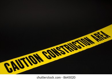 Caution Construction Area Stock Photo 8645020 | Shutterstock