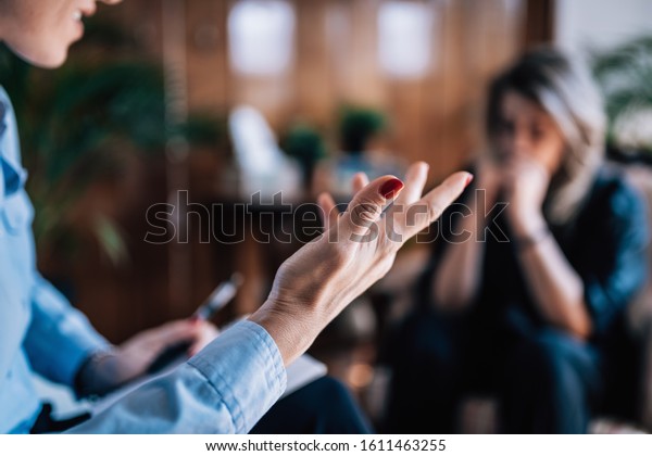 Cbt Cognitive Behavioral Therapy Session Therapist Stock Photo ...