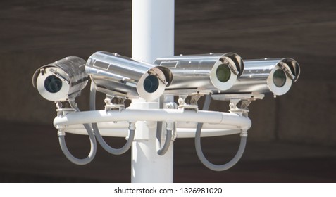 Cctv Camera Cluster Stock Photo 1326981020 | Shutterstock