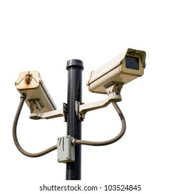 Cctv Camera Old Stock Photo (Edit Now) 103524845