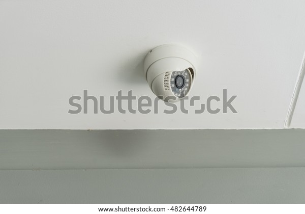 Cctv On Ceiling Security Guard Can Stock Photo 482644789 | Shutterstock