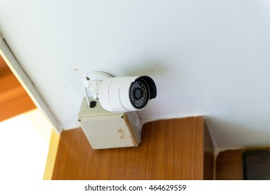 Cctv Security Camera Closed Circuit Television Stock Photo 464629559 ...