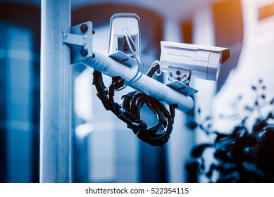 Cctv Security Camera Green Stock Photo 522354115 | Shutterstock