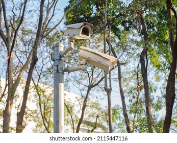 Cctv Security Park Stock Photo 2115447116 | Shutterstock