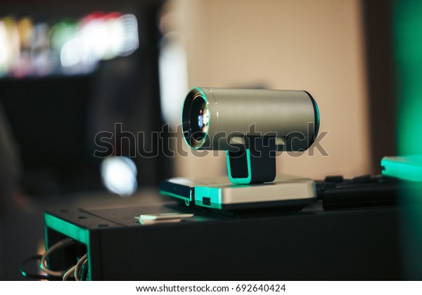 Cctv Security Surveillance Camera Server Room Stock Photo 692640424 ...