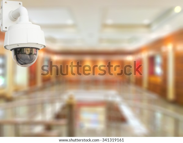 Cctv System Security Inside Corridor Library Stock Photo (Edit Now ...
