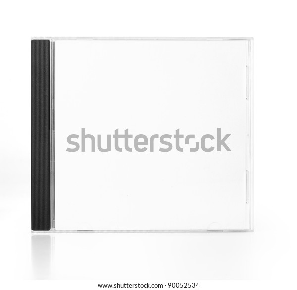 Cd Case Front View Isolated On 库存照片（立即编辑）90052534