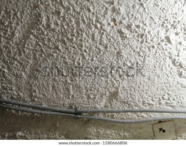 Ceiling Gray Wires Running Down Stock Photo 1580666806 | Shutterstock
