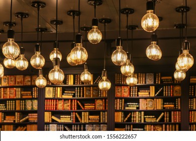 Ceiling Lighting Interior Library Stock Photo 1556222660 | Shutterstock
