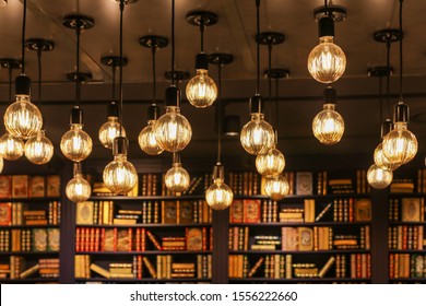 Ceiling Lighting Interior Library Stock Photo 1556222660 | Shutterstock