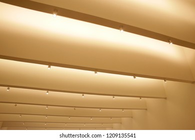 Ceiling Soffits Spot Lights Underside View Stock Photo (Edit Now ...