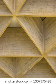 Ceiling Triangle Design Stock Photo 1307375428 | Shutterstock