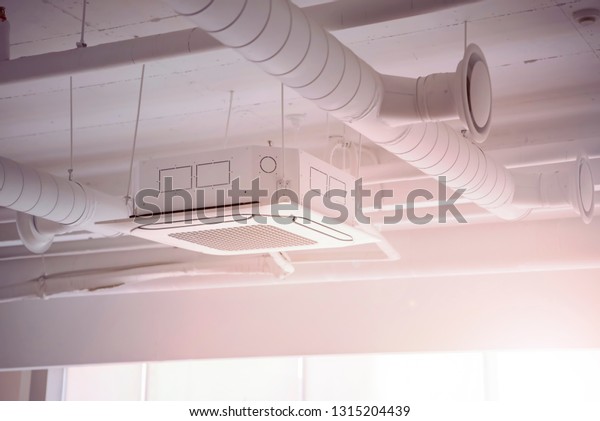 Ceiling Type System Air Conditioner Stock Photo 1315204439 | Shutterstock
