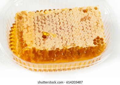 Cellular Honey Structure Hexagonal Cells Wax Stock Photo 614203487 ...