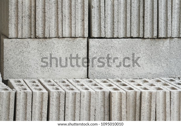 Cement Blocks Backgroundconcrete Blocks Stock Photo 1095010010 ...