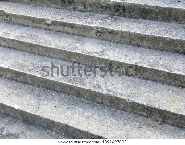 Cement Step Texture Pattern Background Stock Photo 1891697005 ...