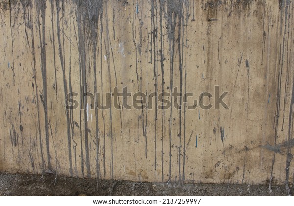 Cemented Wall Texture Gray Color Texture Stock Photo 2187259997 ...