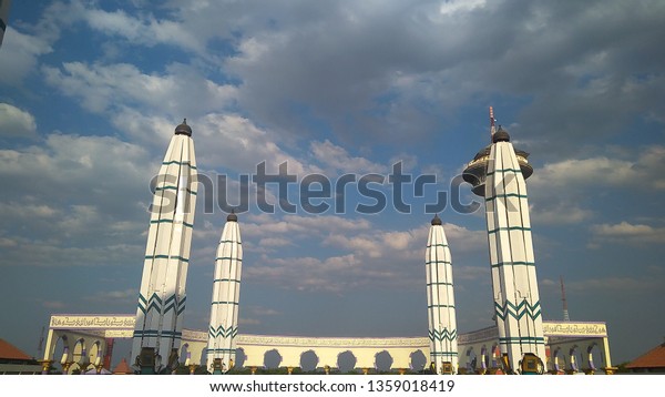 Central Java Grand Mosque Semarang Indonesia Stock Photo 1359018419 ...