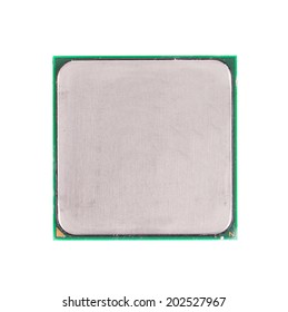 Central Processor Back View Isolated On Stock Photo 202527967 ...