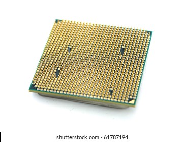 Close Cpu Processor Over Computer Motherboard Stock Photo 1050784322 ...