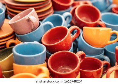 Ceramic Cup Background Texture Concept Selective Stock Photo 1616948254 ...