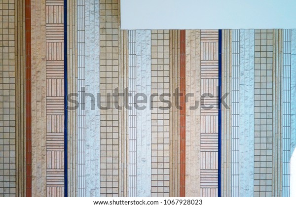 Ceramic Texture Design Pattern Surface Background Stock Photo ...