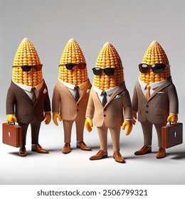 Cgi 3d Pixar Style Render Corn AI-generated image 2506800701 | Shutterstock
