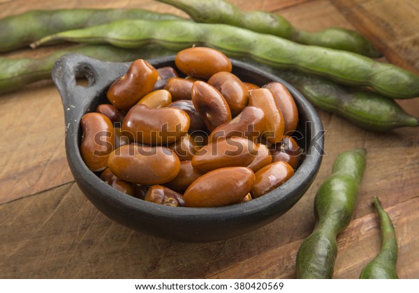Chachafruto Delicious Fruit Whose Tree Native Stock Photo 380420569 ...