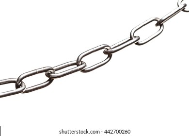 Chains White Background Stock Photo 442700260 | Shutterstock