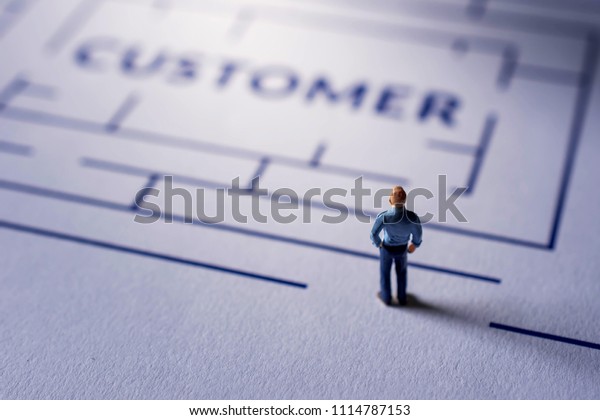 Challenge Customer Experience Concept Present By Stock Photo 1114787153 ...