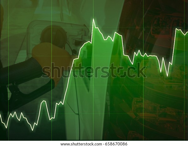 Chart Refuel Car Background Stock Photo 658670086 | Shutterstock