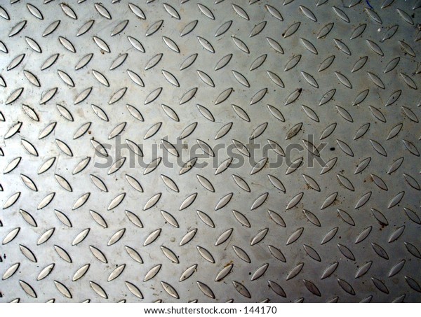 Checker Plate Floor Surface Texture Steel Stock Photo 144170 | Shutterstock