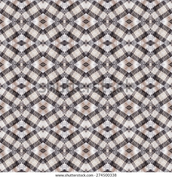 Checkerboard Pattern Cloth Texture Pattern Background Stock Photo ...