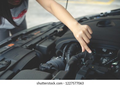 Checking Engine Car Stock Photo 1227577063 | Shutterstock